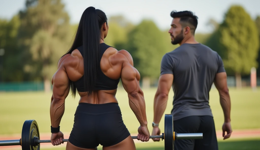 Another couple where she, a 32-year-old Asian woman, stands out with ...