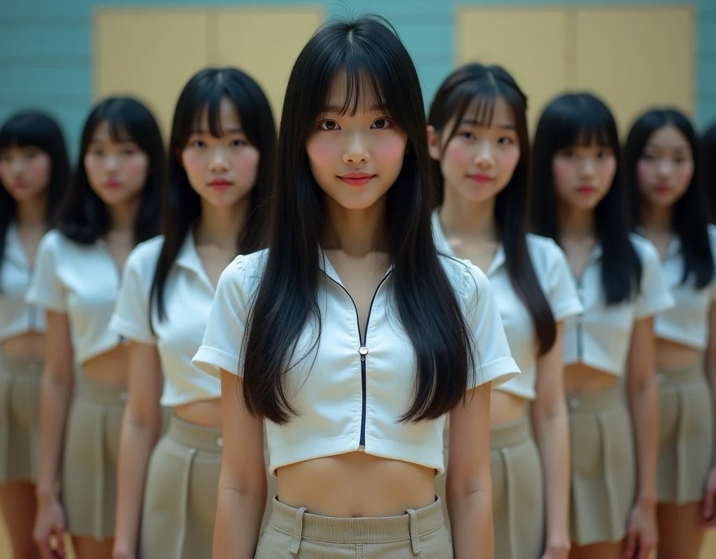 (Japanese Clone-girls=Myself), (Super Best masterpiece Clone - SeaArt AI