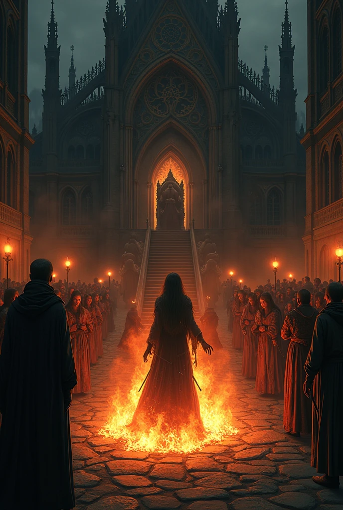 As if it were Kentaro Miura , Imagine a dark and detailed scene from a ...
