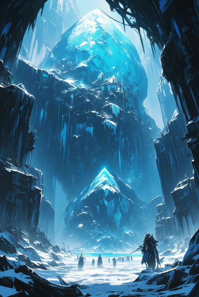 Cyberpunk, mechanical, broken, there is a picture of a very large ...