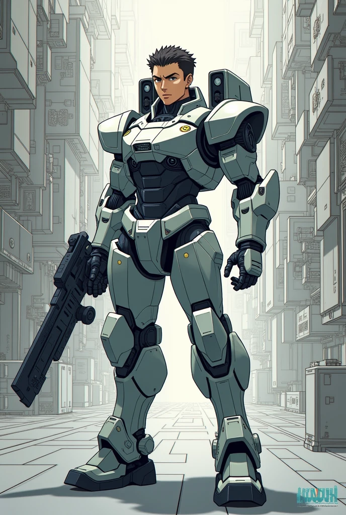 Mecha anime male，Floor Plan - SeaArt AI