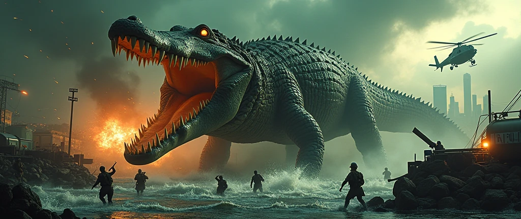"An explosive and highly detailed movie poster for the high-budget ...