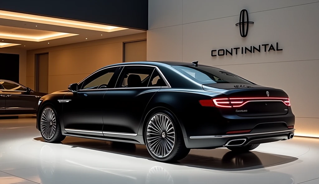 Generate a Realistic images of 2025 Lincoln continental sedan gleamy ...