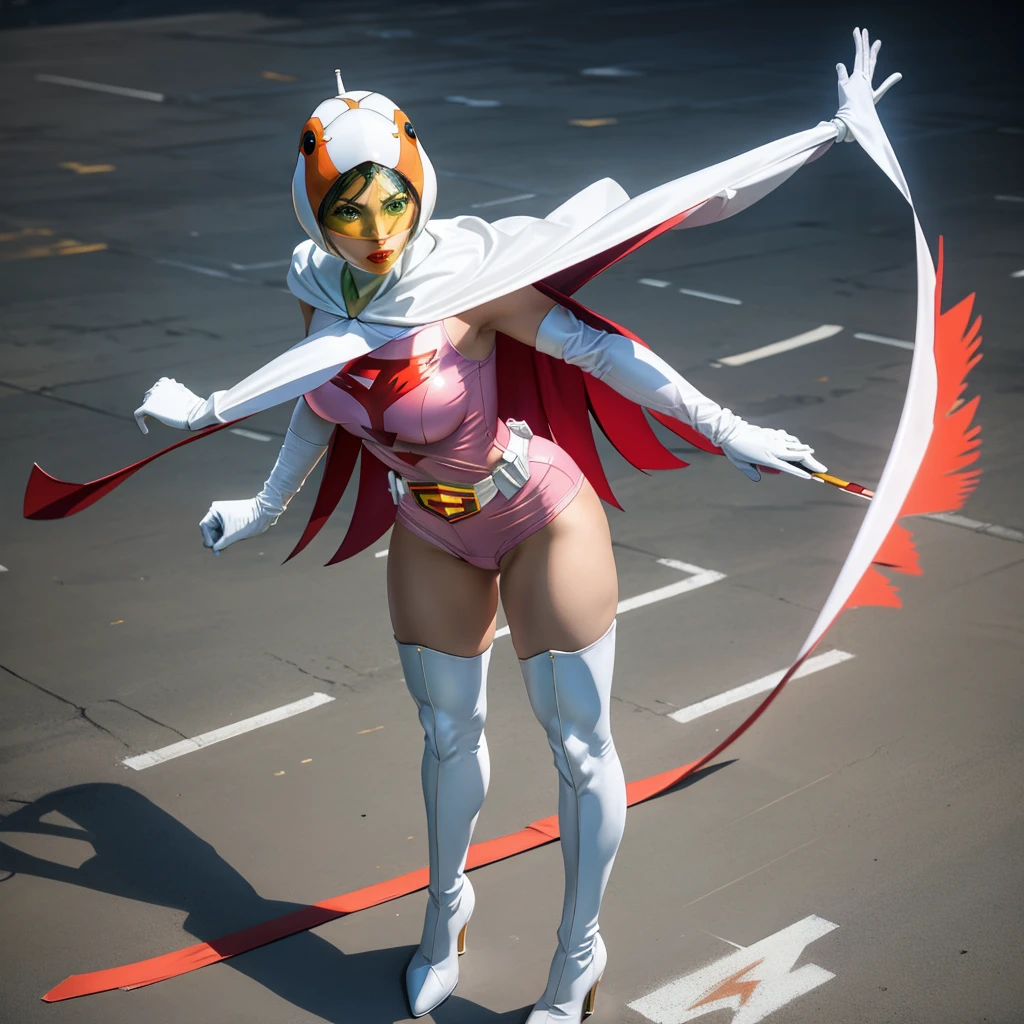 ANI_CLASSIC_jun_gatchaman_ownwaifu,1girl, ,good anatomy, masterpiece - SeaArt AI