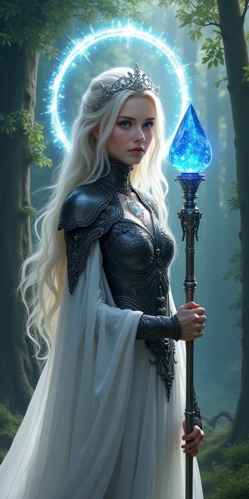 This is a highly detailed digital illustration in a fantastic art style ...