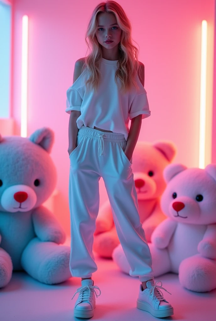 Photography of a girl, mix (Sadie Sink:0.8) and (Chloe Grace Moretz ...