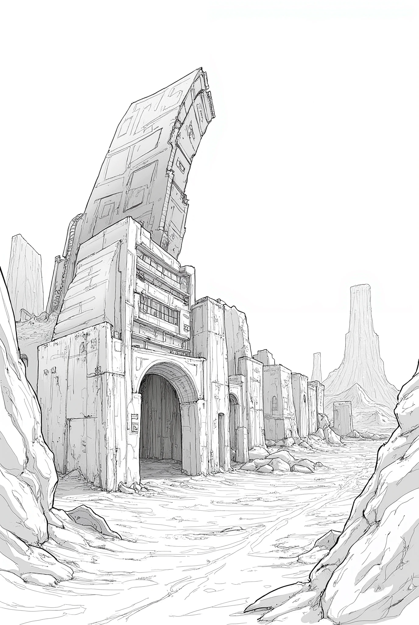 Ancient City Ruins/古城遗迹/古代都市の遺跡