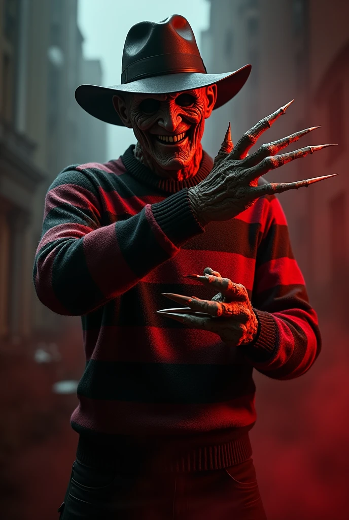 Freddy crugger no filme - SeaArt AI