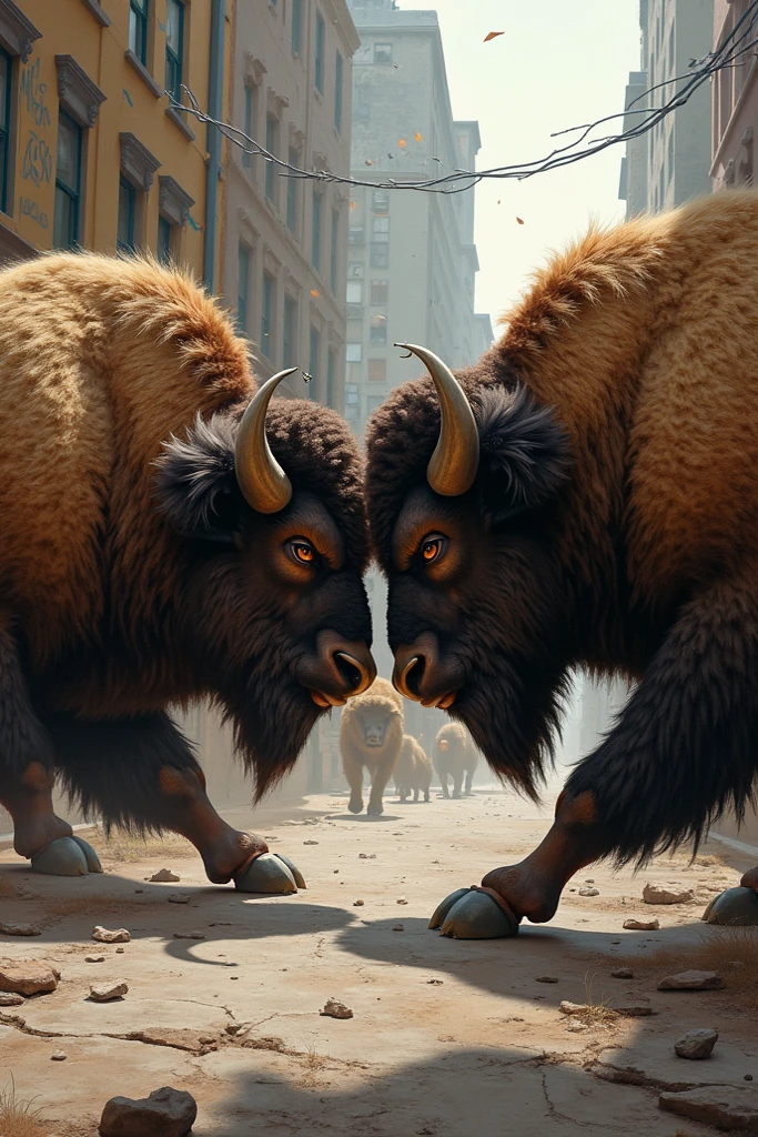 Bison de street figthers - SeaArt AI