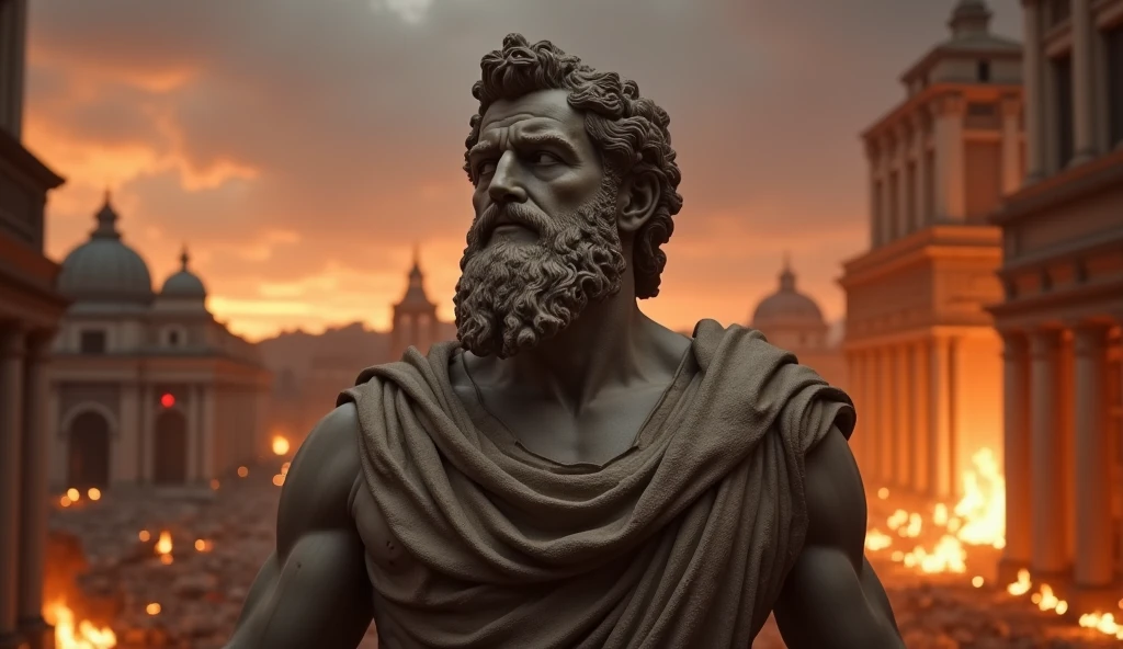 Stoic man in a proud pose . The character has an expression of pride ...