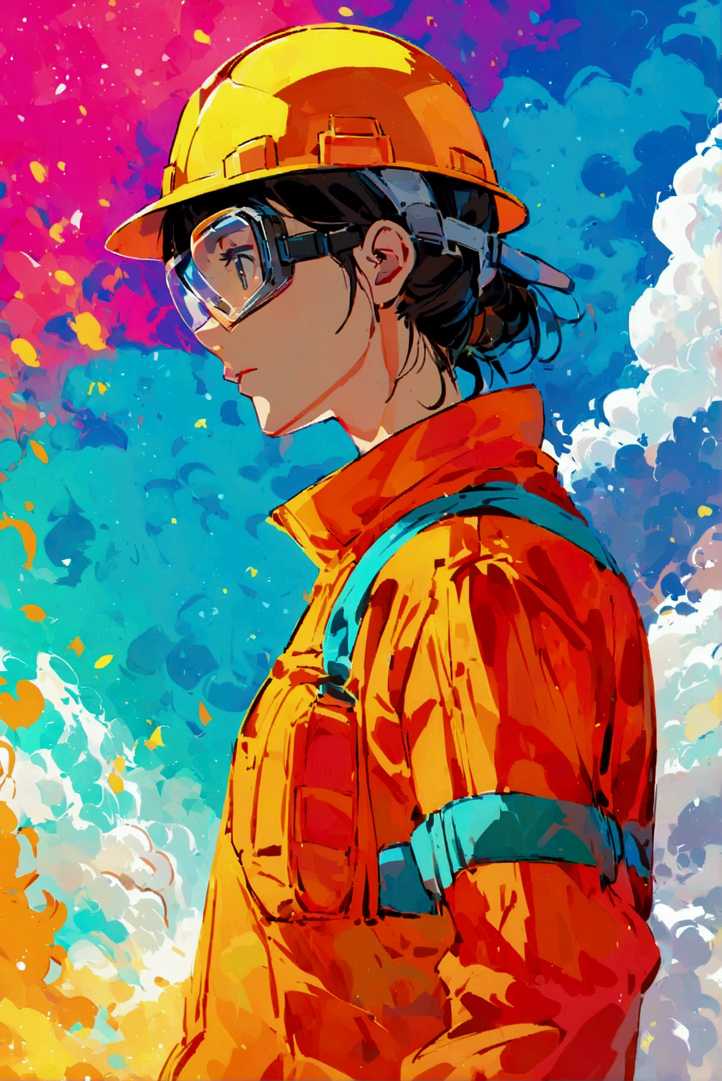 A PERSON WEARING EPPS - The Personal Protective Equipment for ...