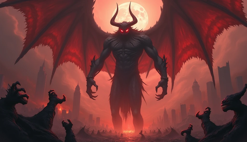 Demons and the Nephilim in the Book of Enoch - SeaArt AI