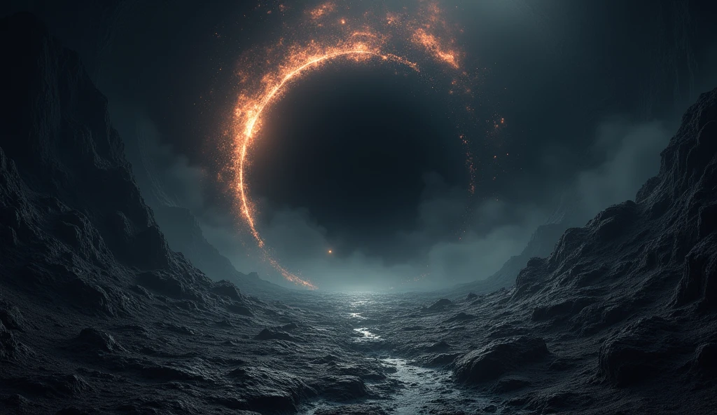 In the beginning, before anything existed, there was an absolute void - SeaArt AI