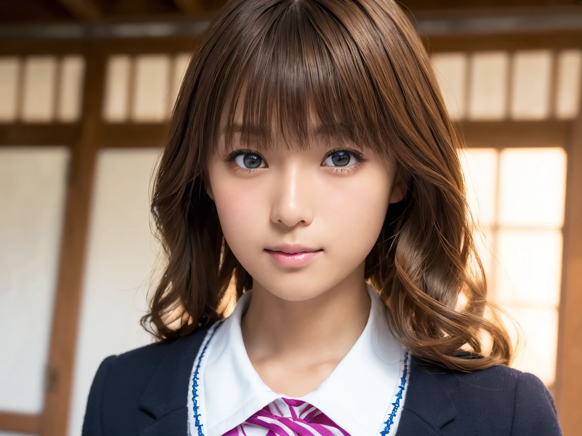 (((One girl and one middle-aged man))),(( Japanese High School Student ...
