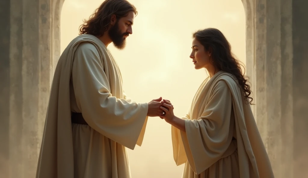 Jesus Christ holding someone's hand, offering protection and strength ...