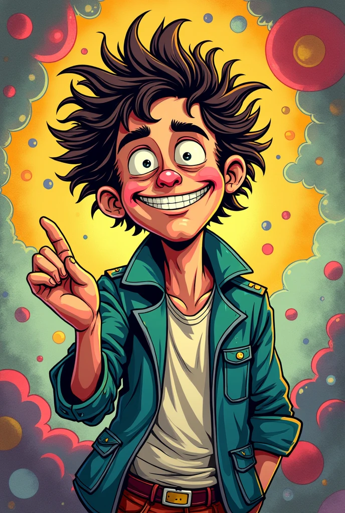 A foolish and crazy young philosopher comic - SeaArt AI