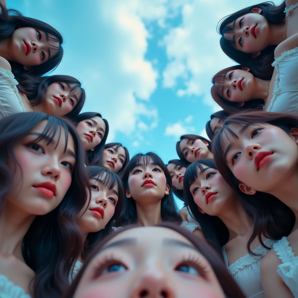 Real Live-Action, (XLabs F.1 Realism LoRA V1), 8K HDR Group photo ...