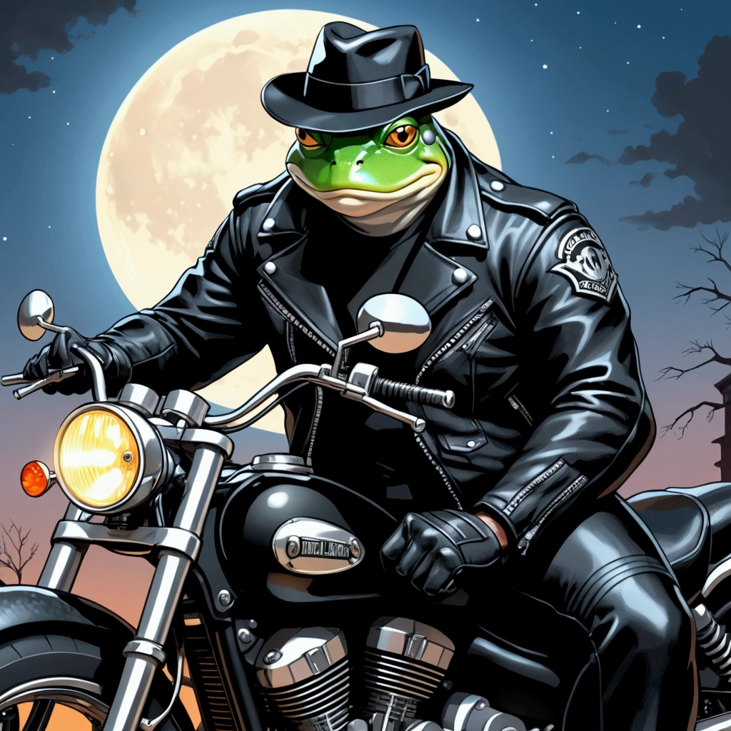 Closeup, comic book art style, an extremely badass light blue and white ...