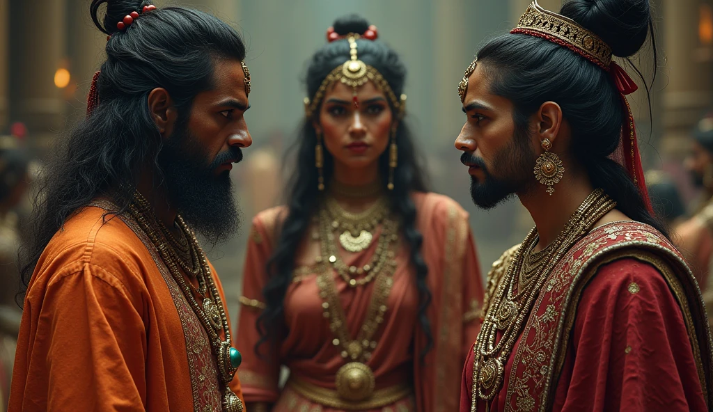 यह फोटो विक्रम और बेताल की रहस्यमयी कहानी से संबंधित लग रही है - SeaArt AI