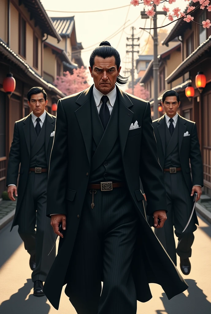 The head of the Japanese mafia , known for his dreaded and respected ...