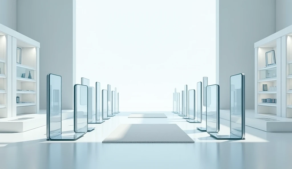 A large phone shop and electronic devices, but the device is working ...