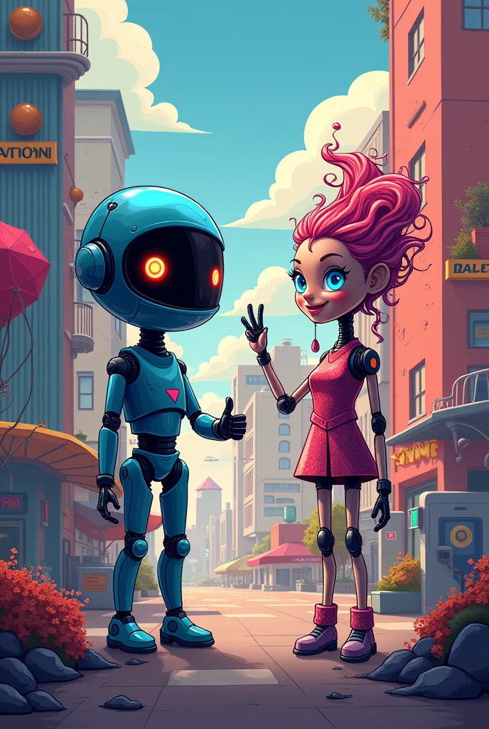 Create a picture with the theme of disruptive technologies: artificial ...