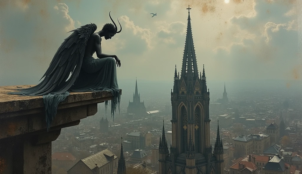 Artistic oil painting style of bastien lecouffe-deharme and wadim ...