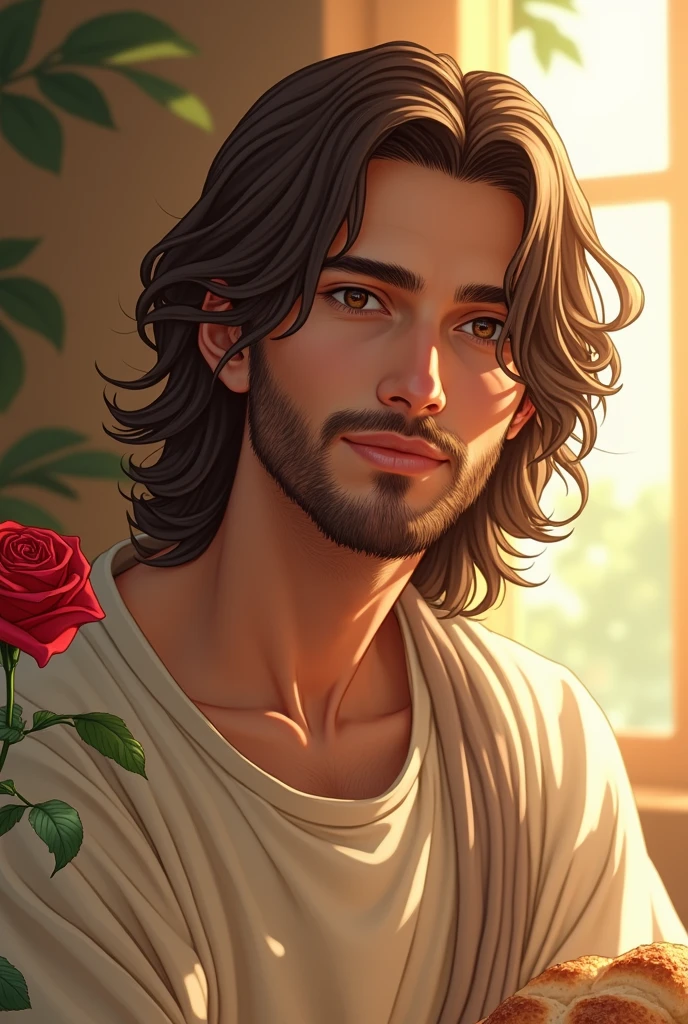 1 person, masterpiece , highest quality , beautiful, detailed eyes and ...