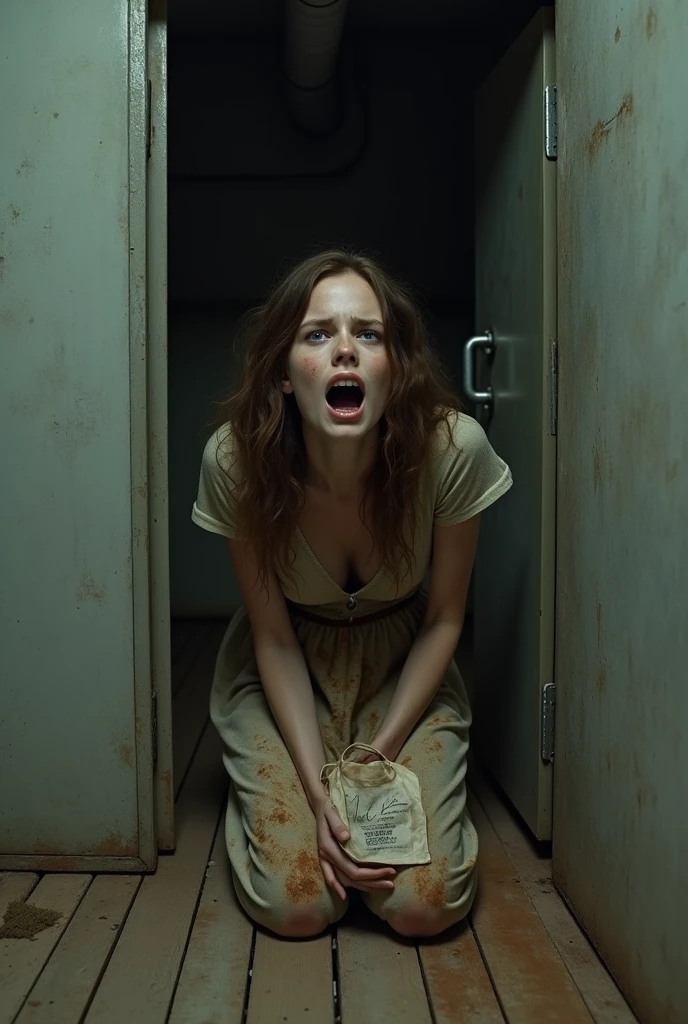 A woman who resembles Emily Browning, with innocent brown eyes - SeaArt AI