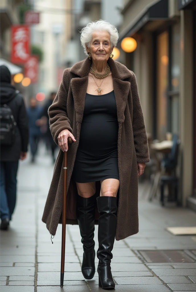 Japan 120 year old woman aging elder grandmother who stole off - SeaArt AI