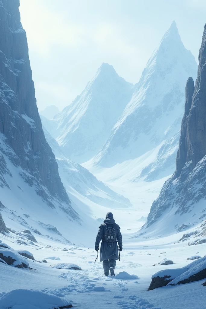 A realistic wallpaper thats super cold - SeaArt AI