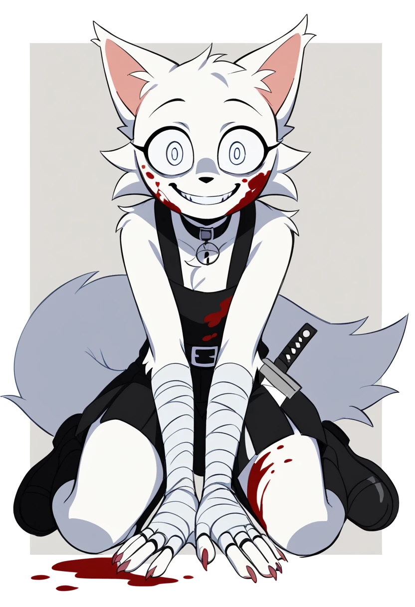 Wenda、full body、Solo、 score_9、 score_8_up、 score_7_up、feline - SeaArt AI