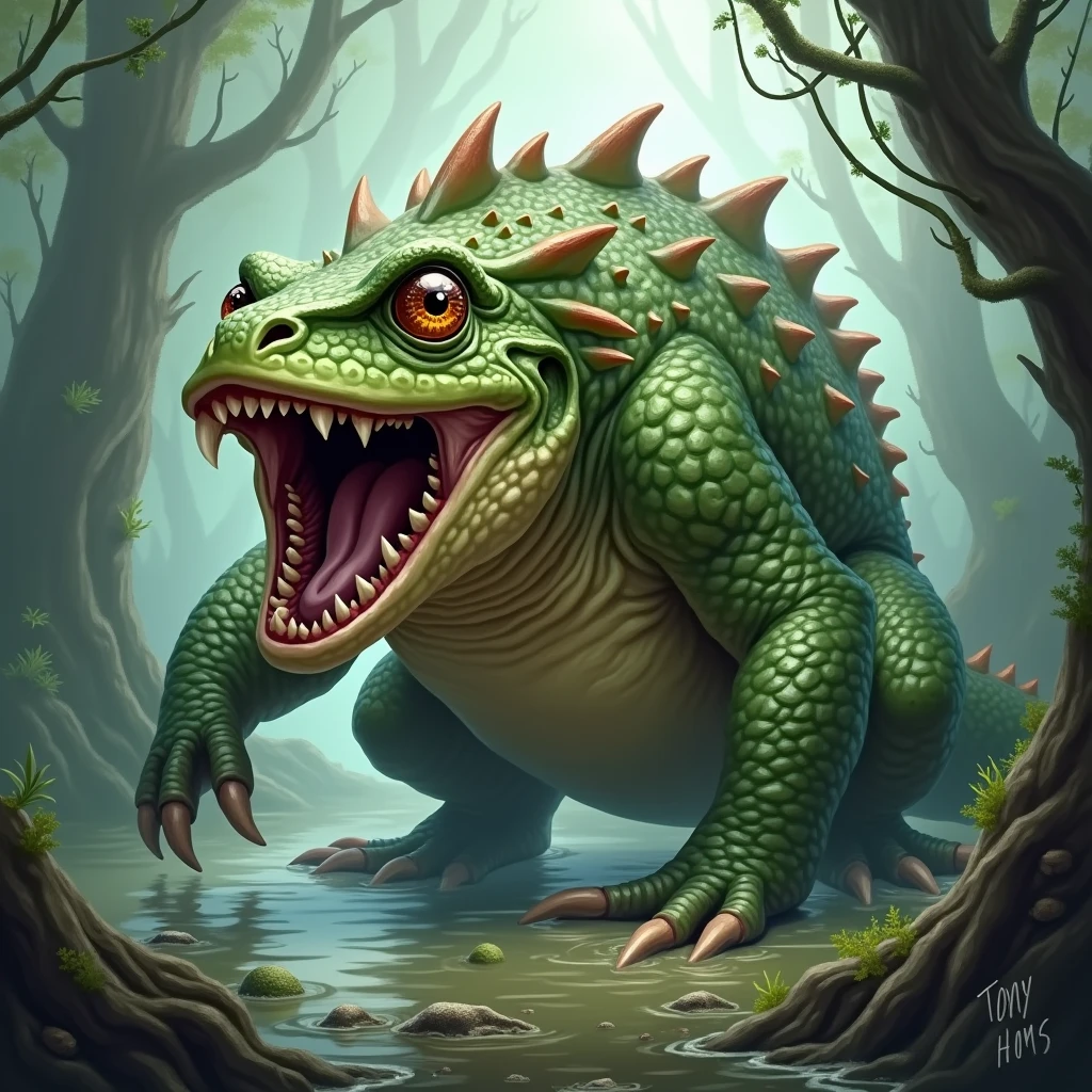 Toad Dragon - SeaArt AI