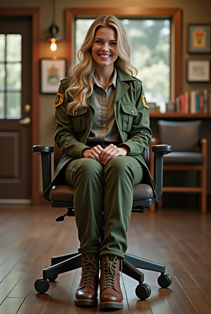 Add a park ranger cap - SeaArt AI