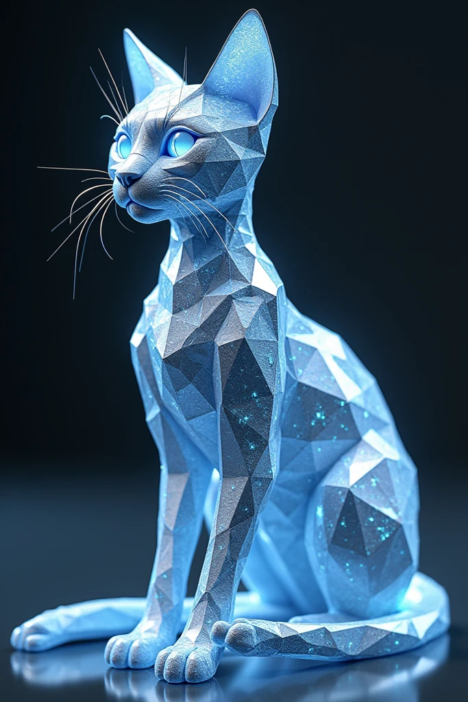 Cool diamond cat - SeaArt AI