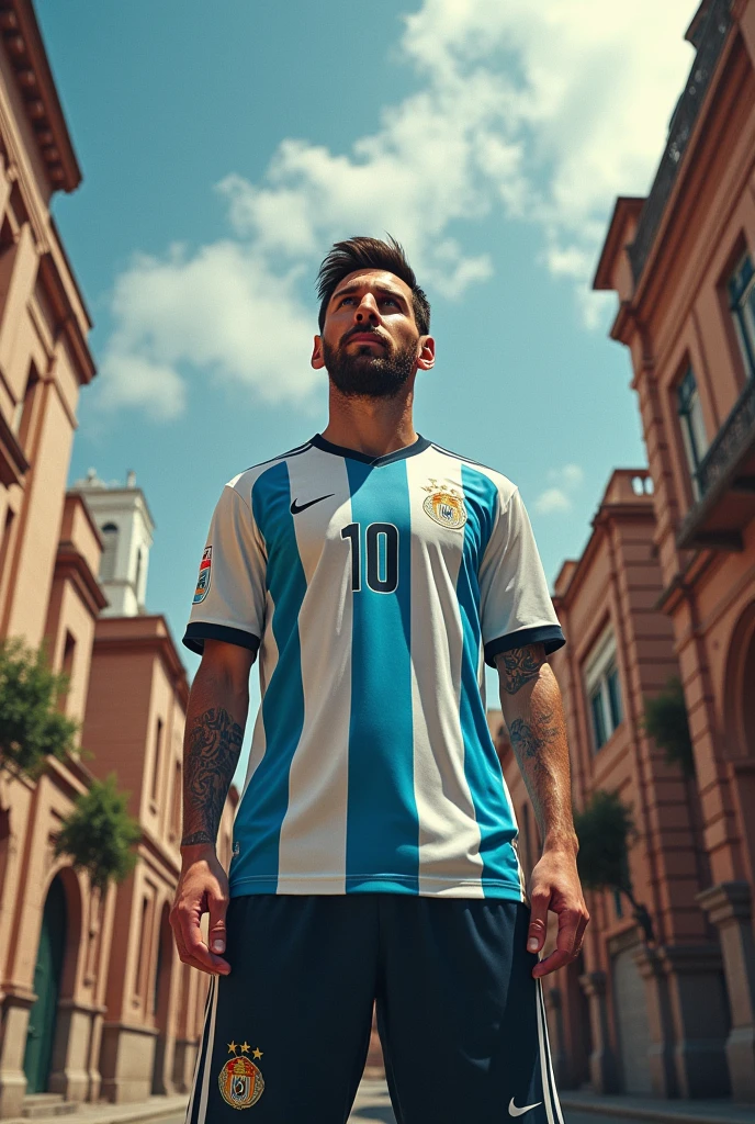 Messi in Yerevan - SeaArt AI