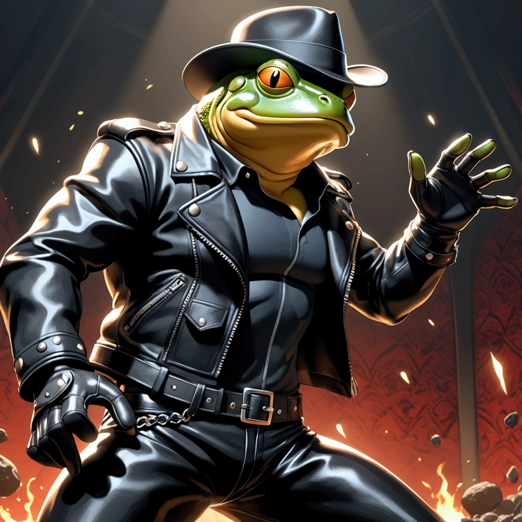 Closeup, An extremely badass anthropomorphic light blue and white ...