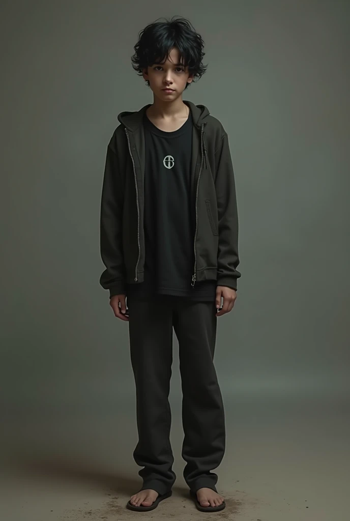 Edgar is a 17-year-old boy , measures 1 .75m,delgado,pale,hairless ...