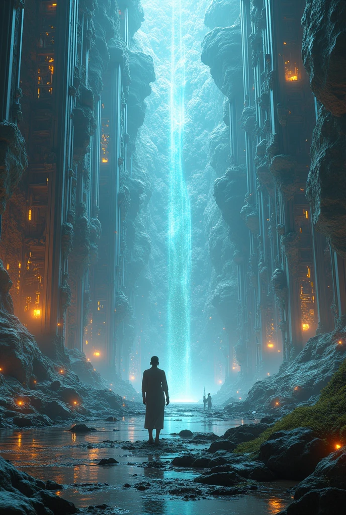 Create a realistic picture of the 5D world of the new humanity ...