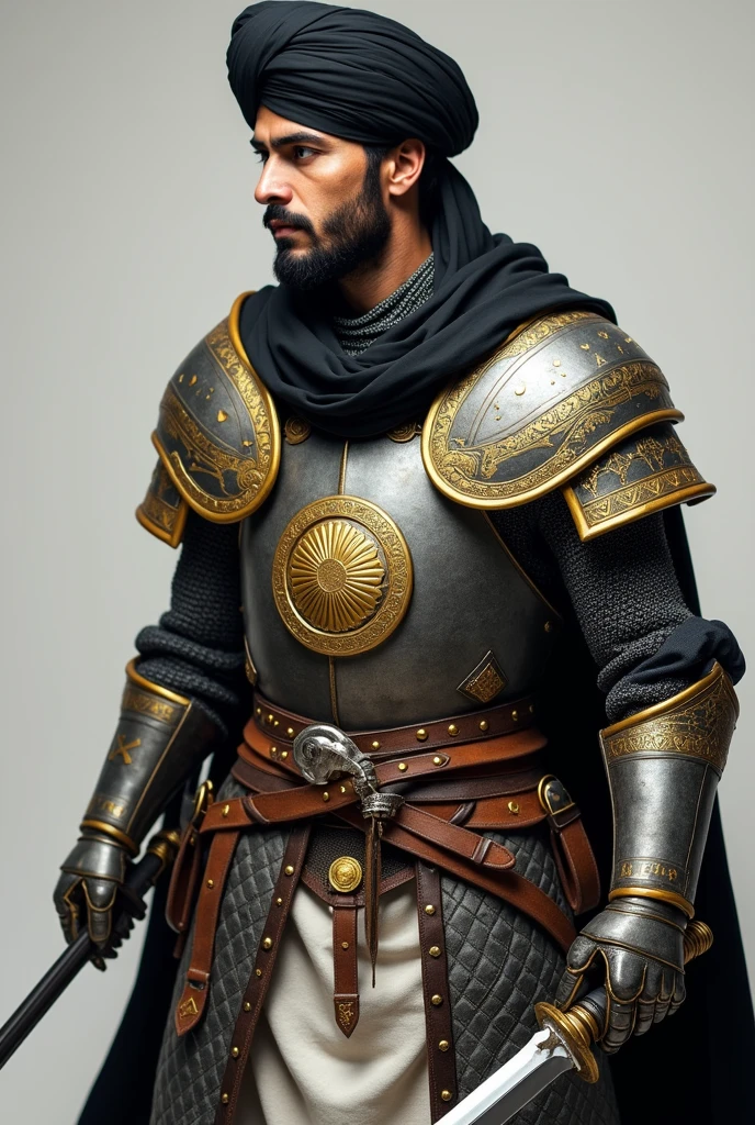 Realistic medium shot arab 3/4 viewfacing right male fighting gesture ...