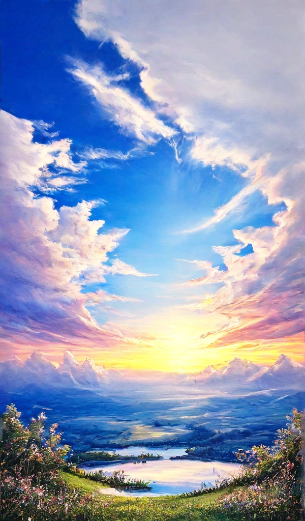 Masterpiece, high definition , natural scenery , Beautiful sky - SeaArt AI