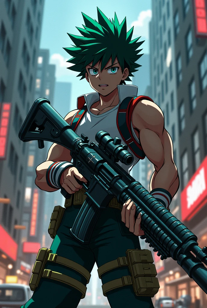 Deku from mha wit a big gyat - SeaArt AI
