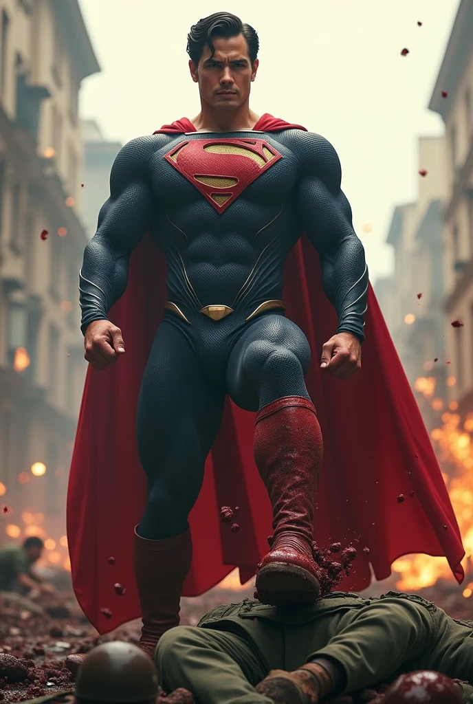 Superman has asian thai face.guy who wearing superman suit look at ...
