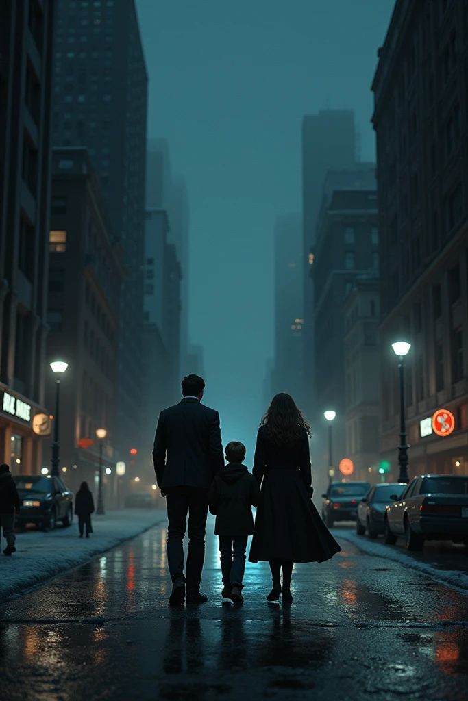 It was a cold and silent night in Gotham City , when the young Bruce ...