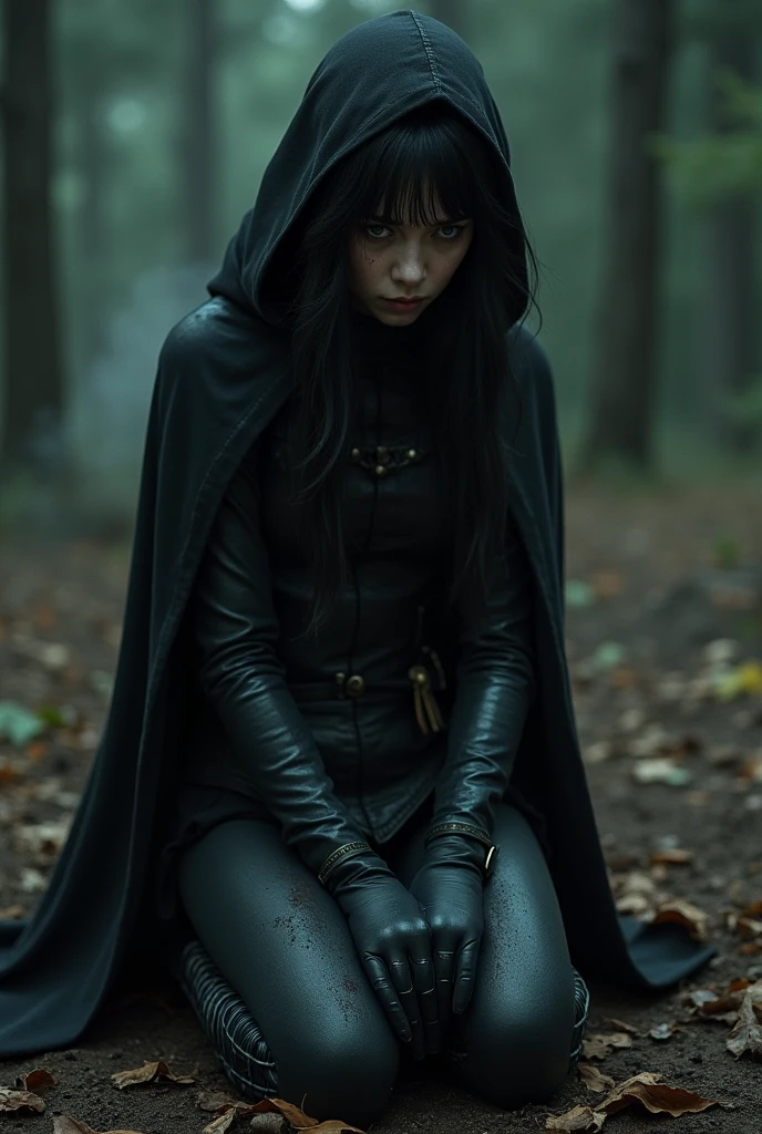 Woman in her twenties , black cabello , of white complexion and skin ...