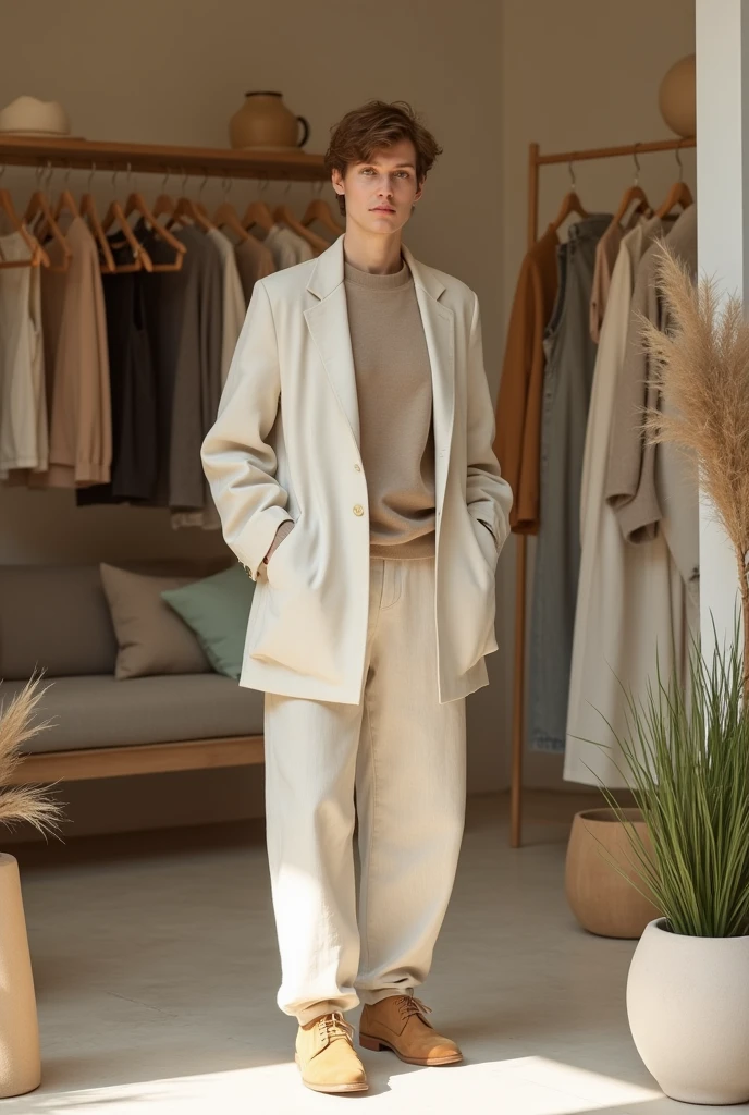 Generate an image of a genderless person between 25 and 35 years old ...