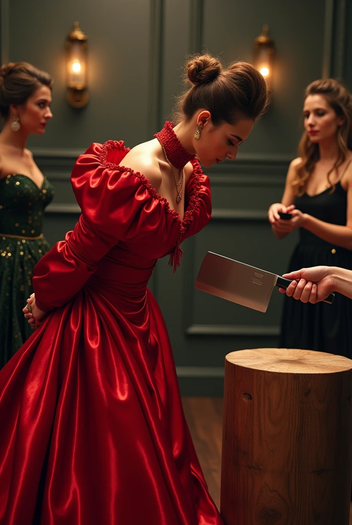 (realistic photograph sideways close up), (a surprised delighted ...