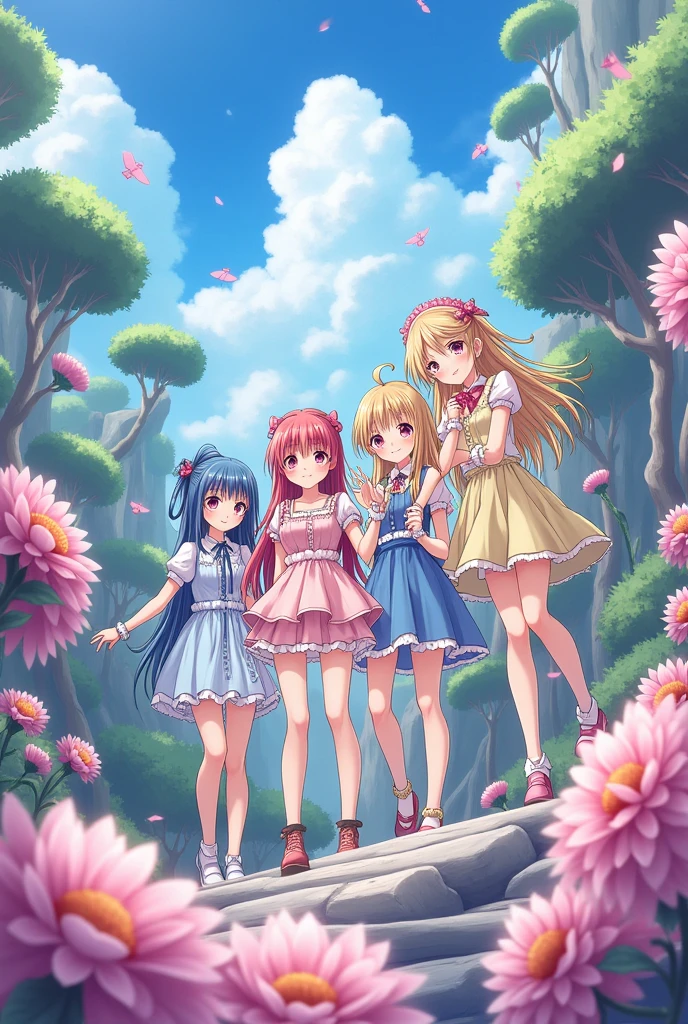 Create anime girls - SeaArt AI