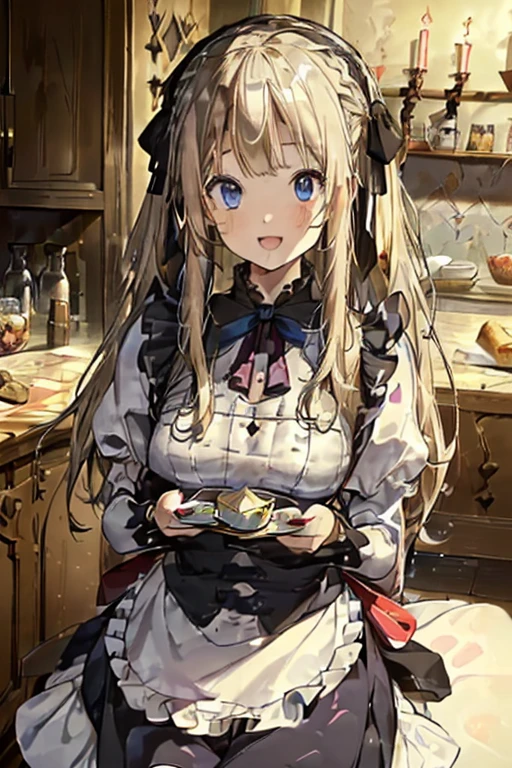 (perky chest:1.2), (pointed chest:1.2),(((Black Tunic:1.3))) - SeaArt AI