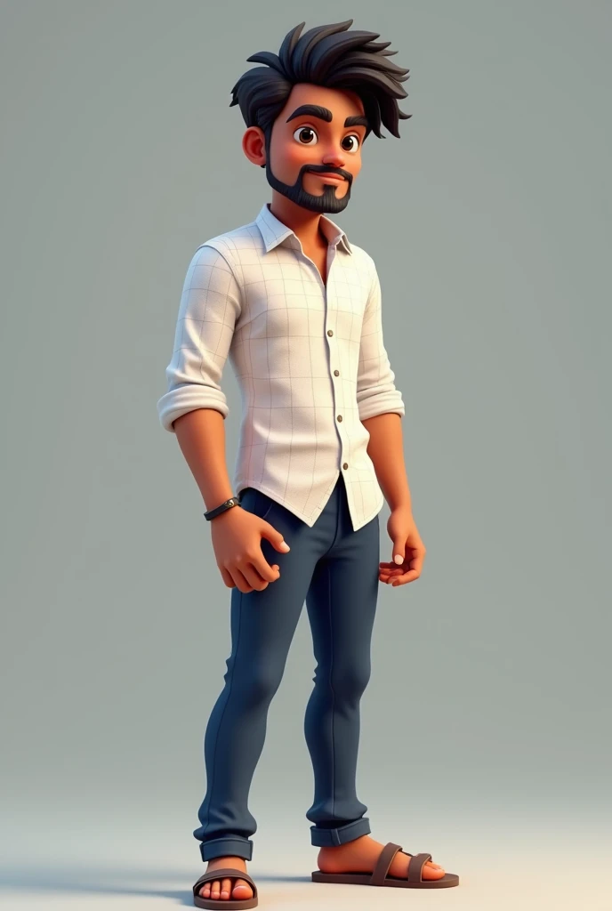 Sohaib name 3d dp A 3D anime-style character around 24 years old Andhra ...